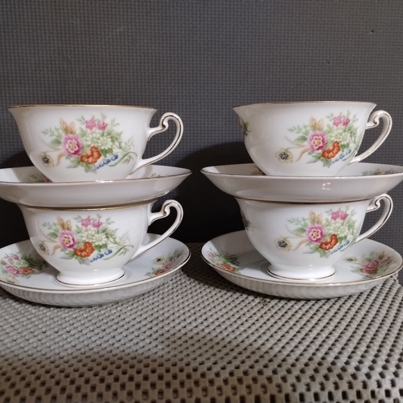 Dining | Set Of 4 Monarch China Sunnyvale Made In Occupied Japan ...